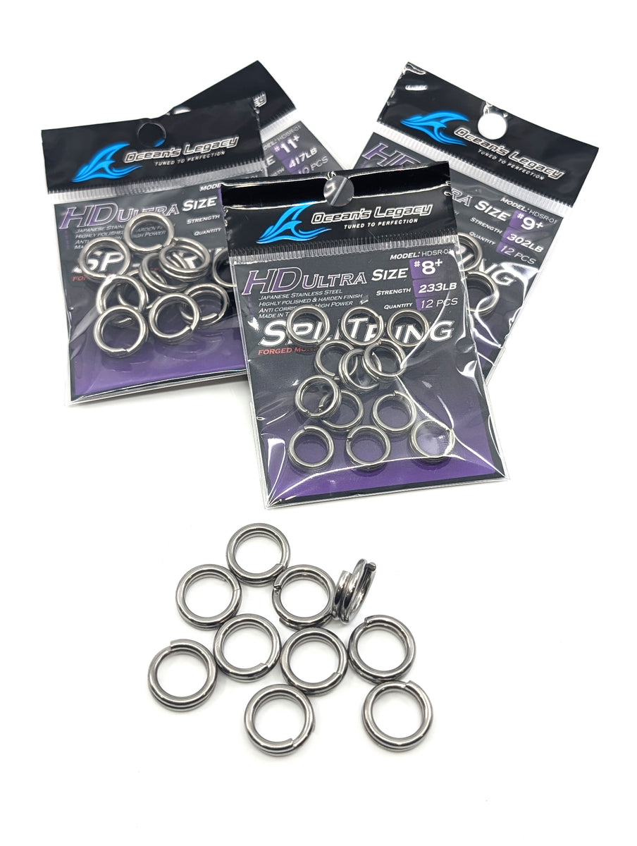 Ocean Legacy Monster Split Ring – Quality FISHING - Terminal by Oceans Legacy – Whiteys Tackle