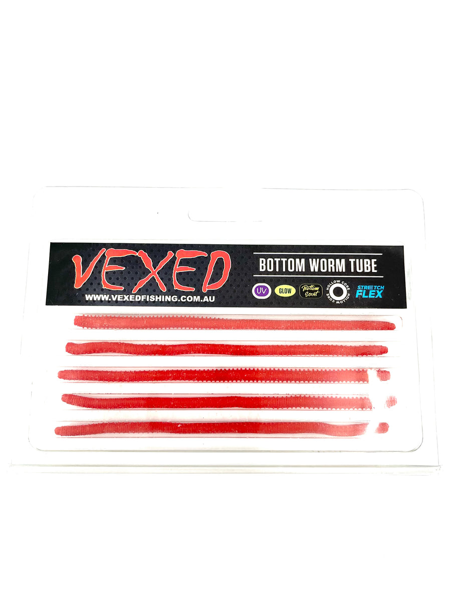 Vexed Bottom Worm Tube – Quality FISHING - LURES - Jigs / Metals by ...