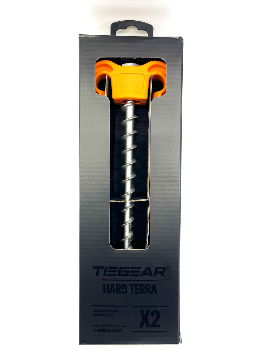 TieGear Hard Terra Peg - 2 Pack – Quality CAMPING - Accessories by ...