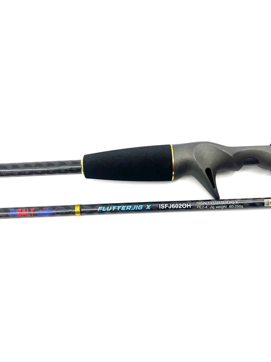 Insalt Flutterjig X Rod Quality FISHING Rods by Insalt – Whiteys Tackle