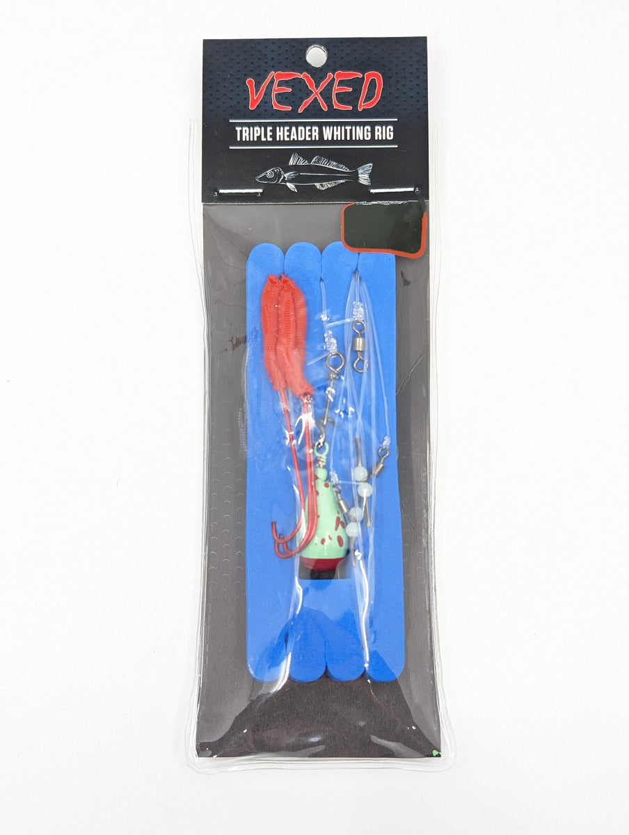 Vexed Whiting Rig Triple – Quality FISHING - Rigs by Vexed – Whiteys Tackle