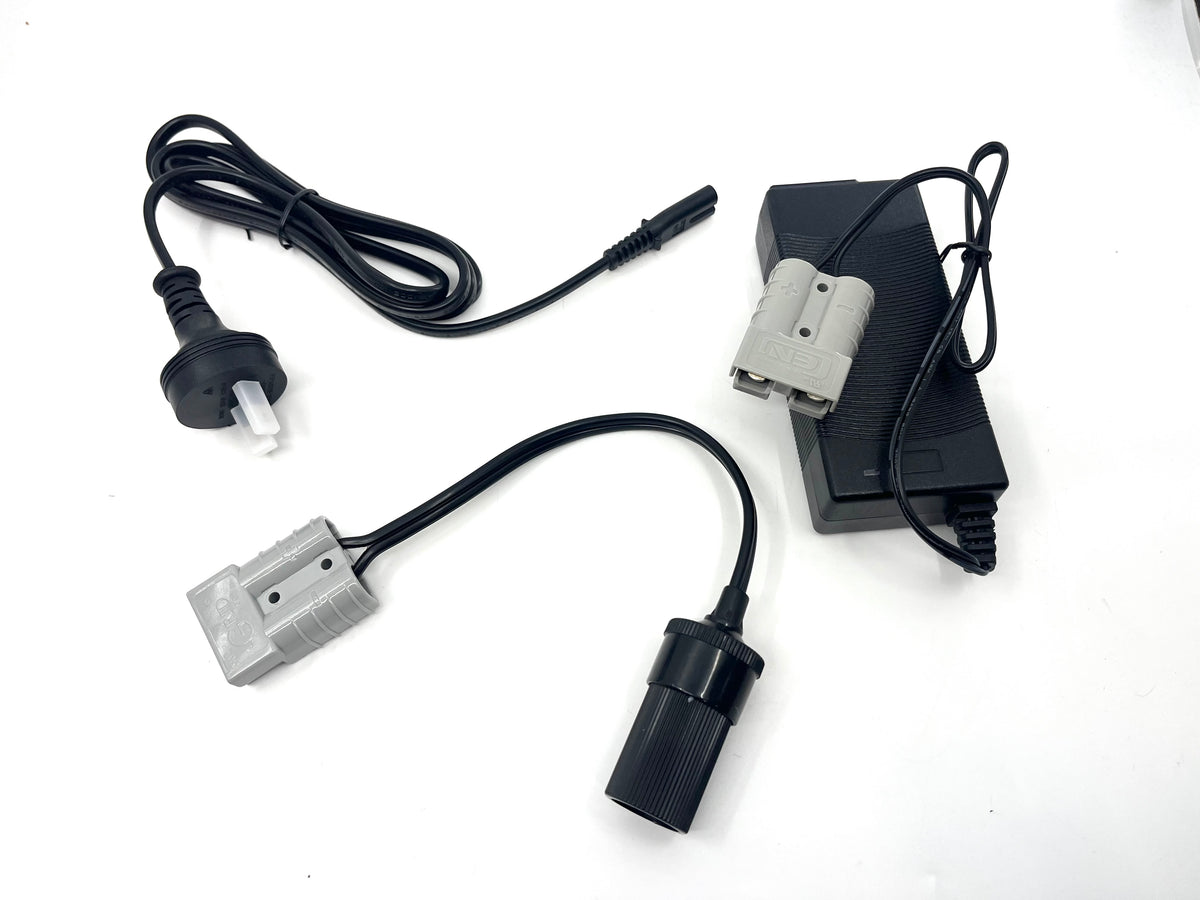 Bushman 240V / 12V Transformer with Cigar Adapter – Quality CAMPING ...