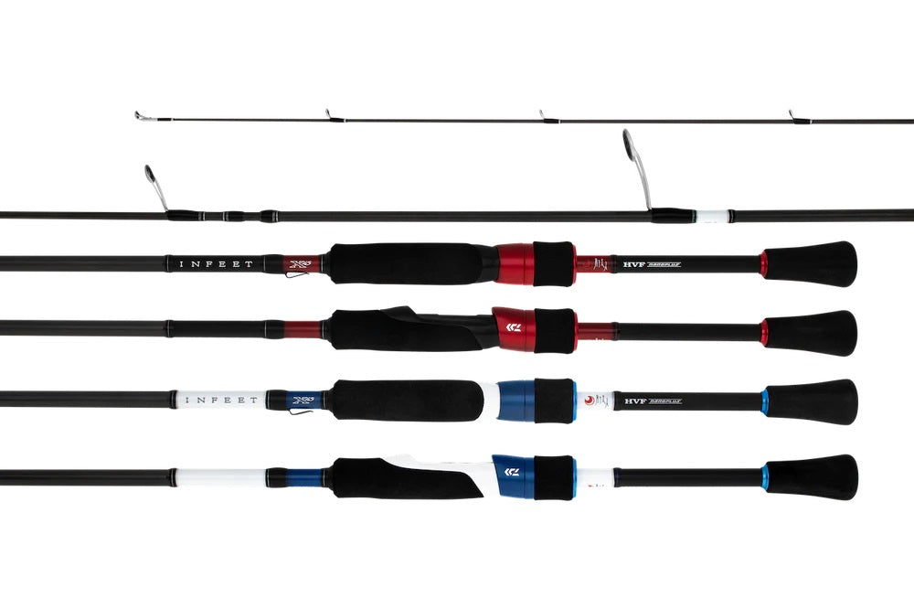Daiwa 23 INFEET Z Rod Range – Lightweight Finesse Spin Rods with SVF ...